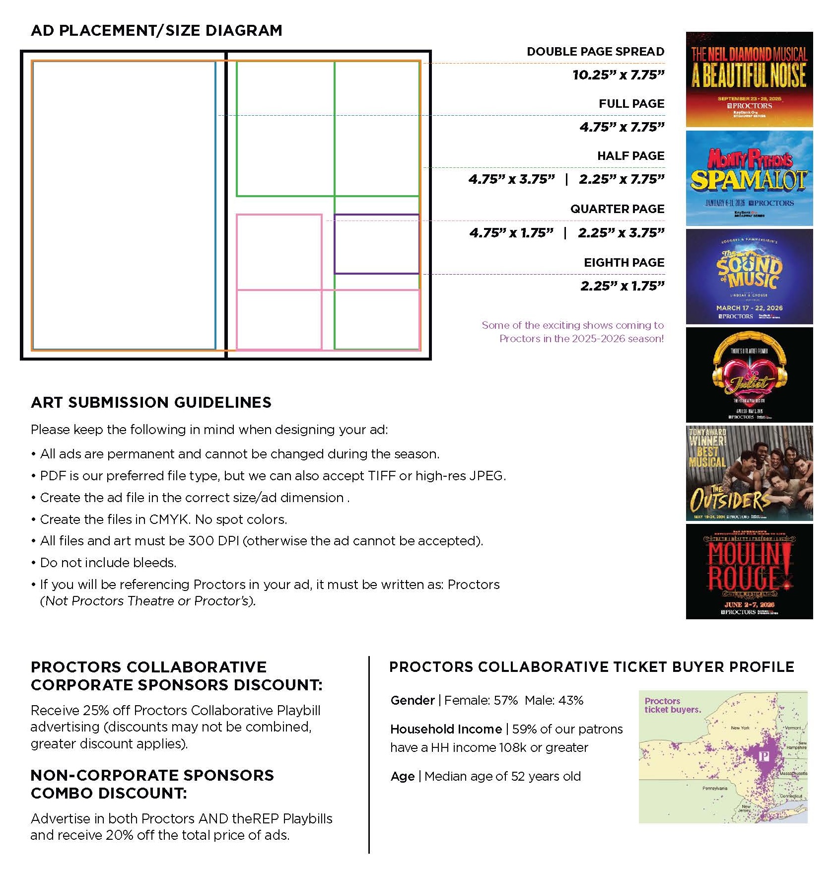 Proctors Playbill Advertising - Proctors